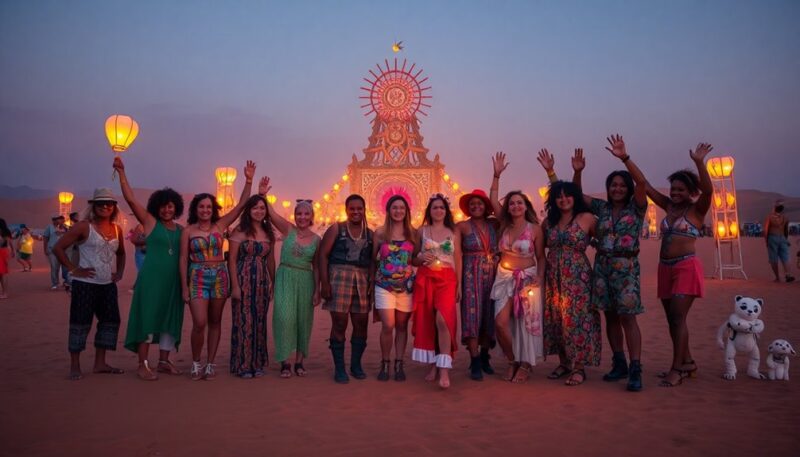 The 10 Principles of Burning Man - Burning Sands Festival